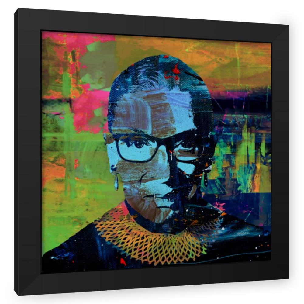 Stephen Chambers 20x20 Black Modern Wood Framed Wall Art Titled - Ruth ...