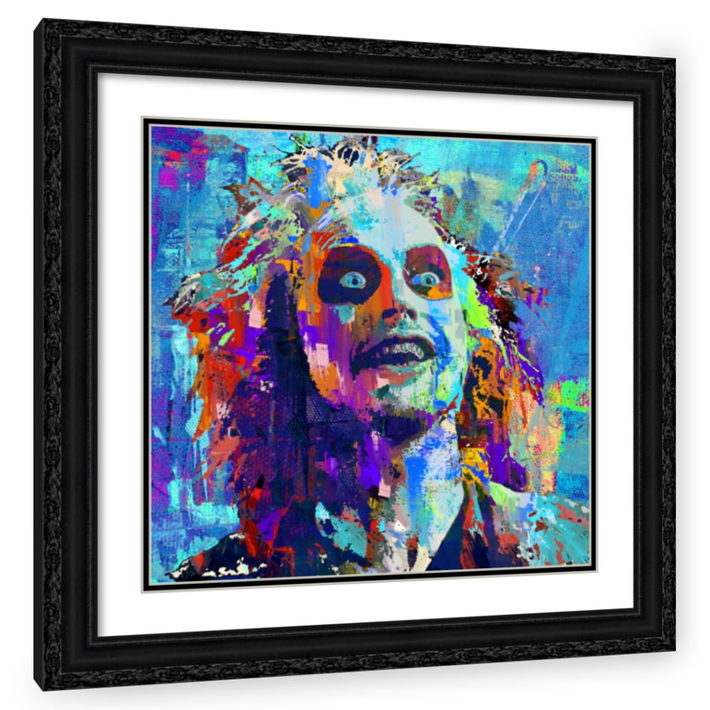 Stephen Chambers 20x20 Black Ornate Wood Framed With Double Matting ...