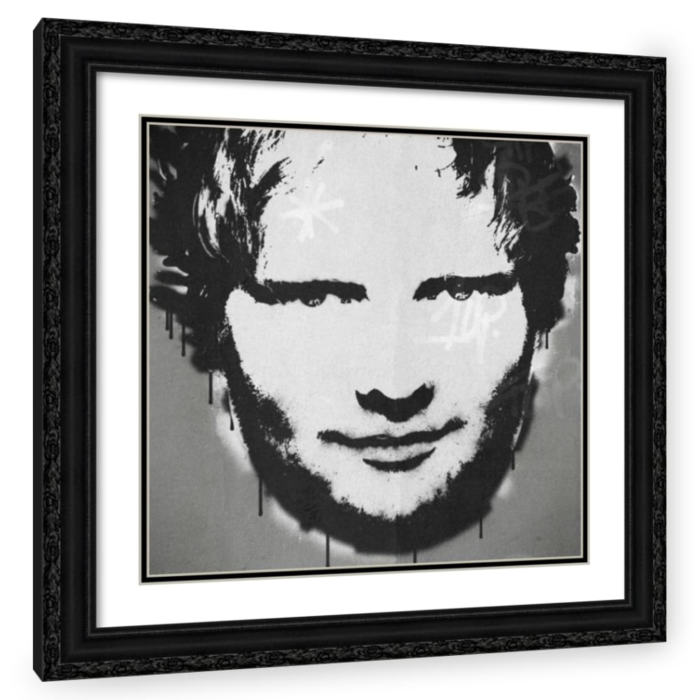 Stephen Chambers 20x20 Black Ornate Wood Framed With Double Matting ...