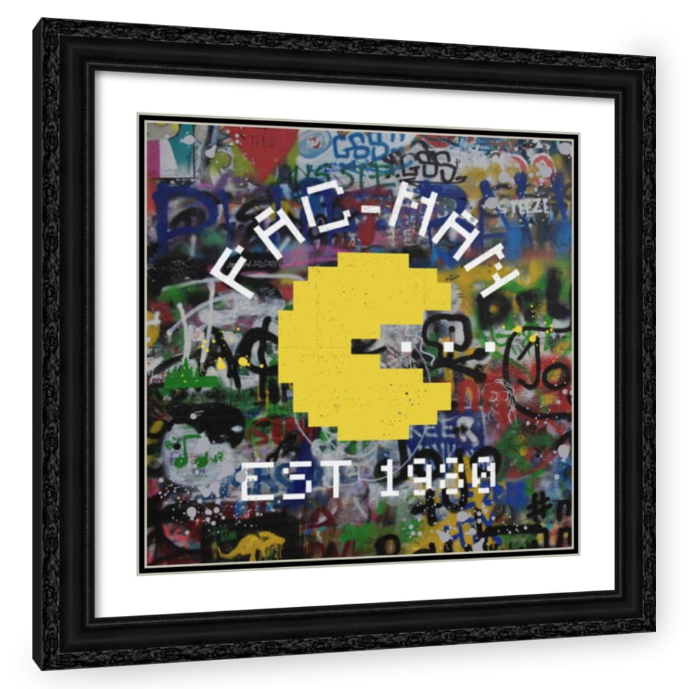 Stephen Chambers 20x20 Black Ornate Wood Framed With Double Matting ...