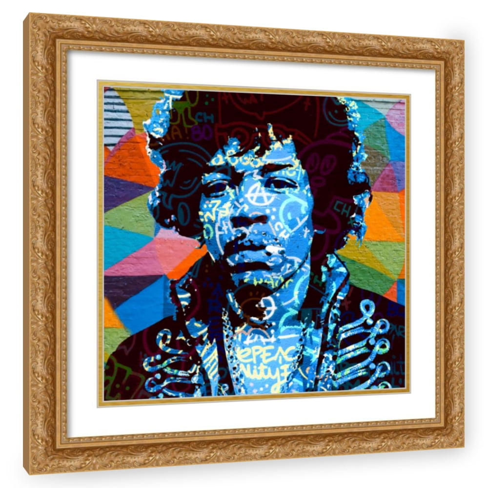 Stephen Chambers 20x20 Gold Ornate Wood Framed With Double Matting Wall ...