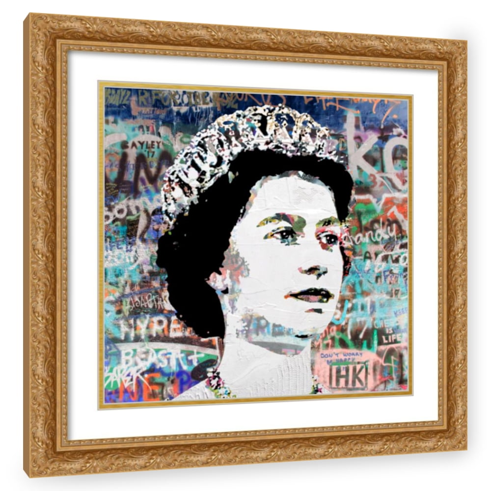 Stephen Chambers 20x20 Gold Ornate Wood Framed With Double Matting Wall ...