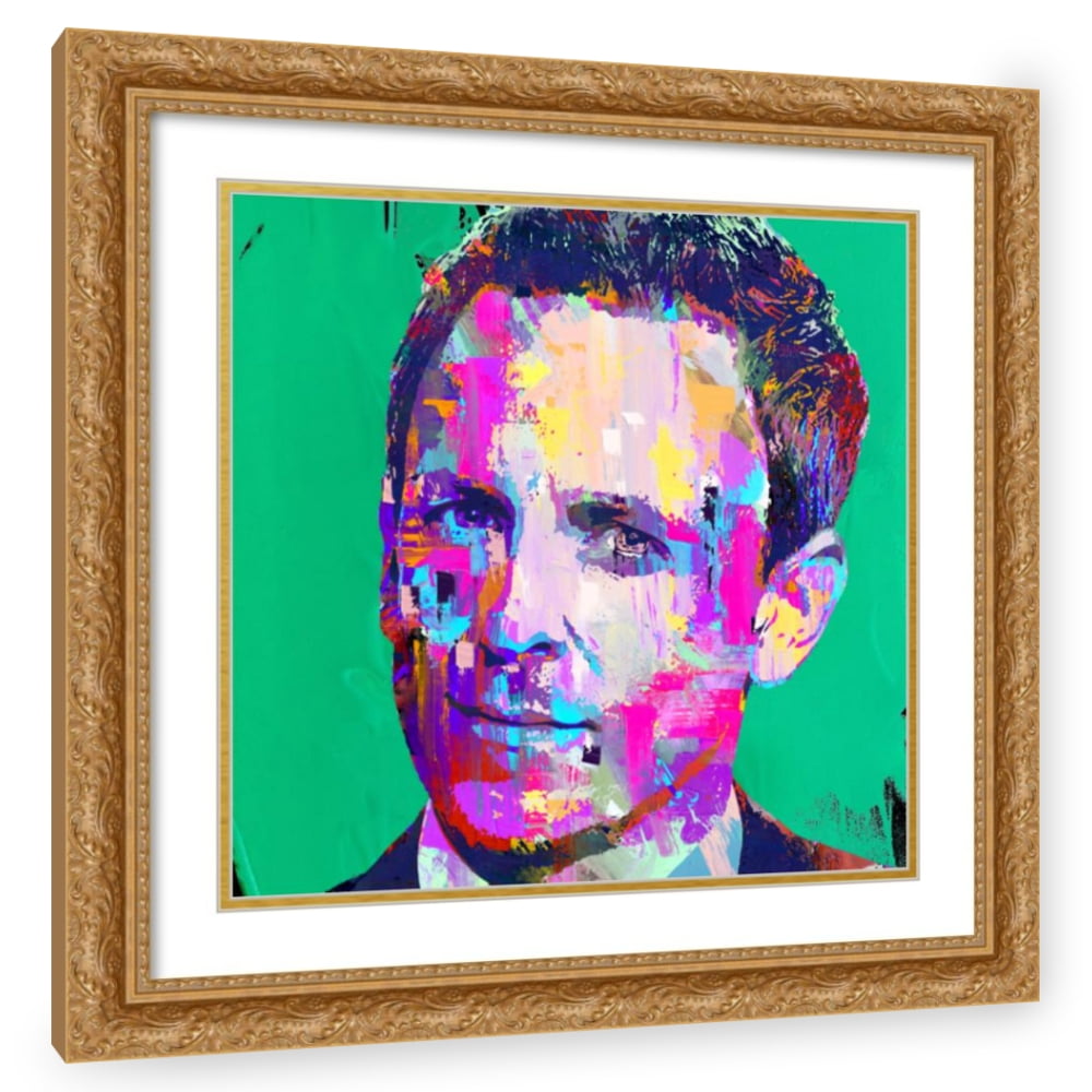 Stephen Chambers 20x20 Gold Ornate Wood Framed With Double Matting Wall ...