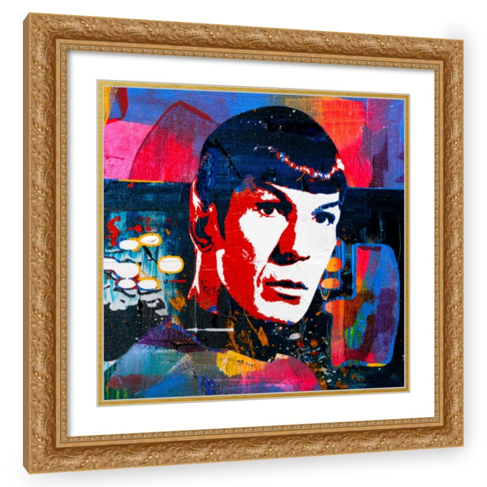 Stephen Chambers 20x20 Gold Ornate Wood Framed With Double Matting Wall ...