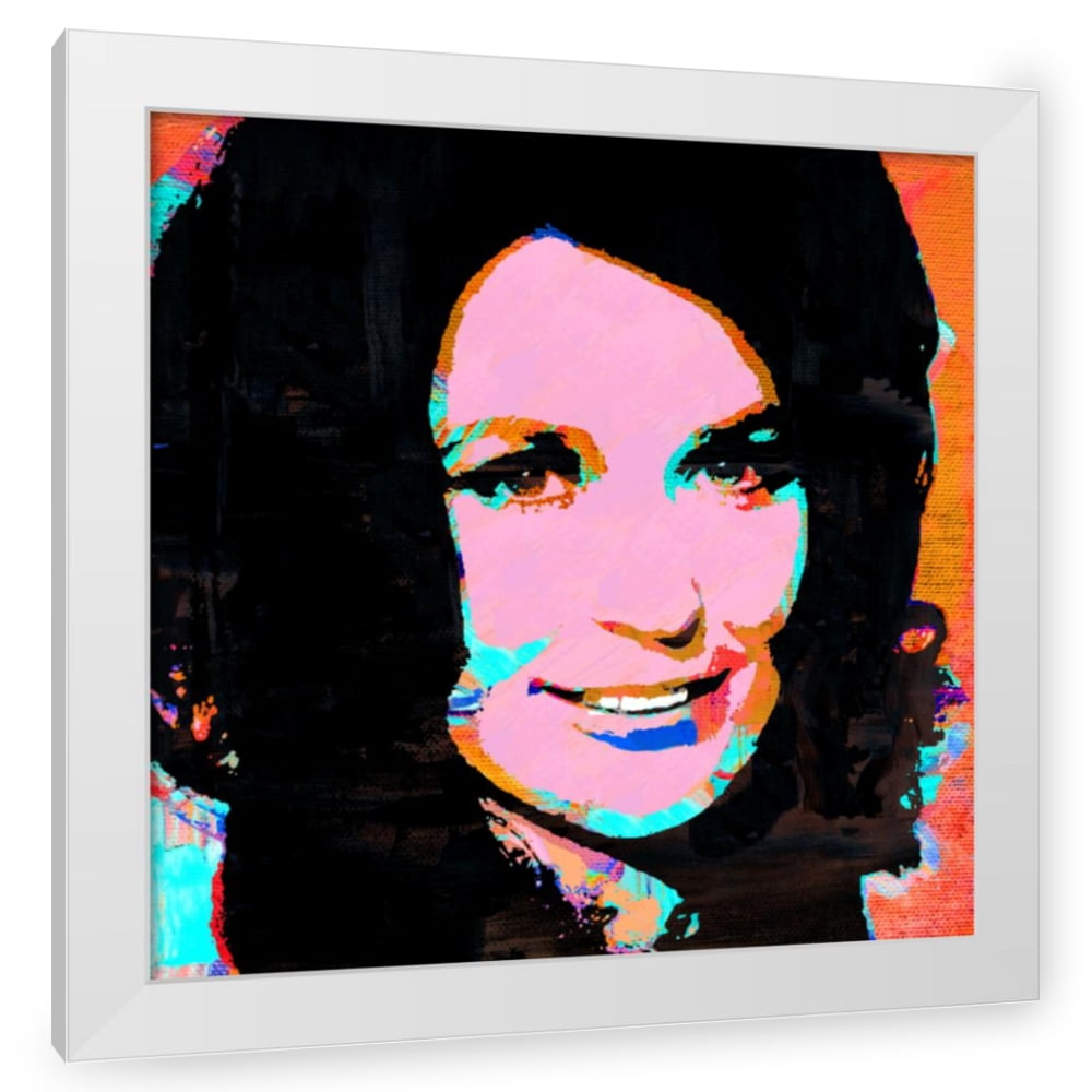 Stephen Chambers 20x20 White Modern Wood Framed Wall Art Titled ...
