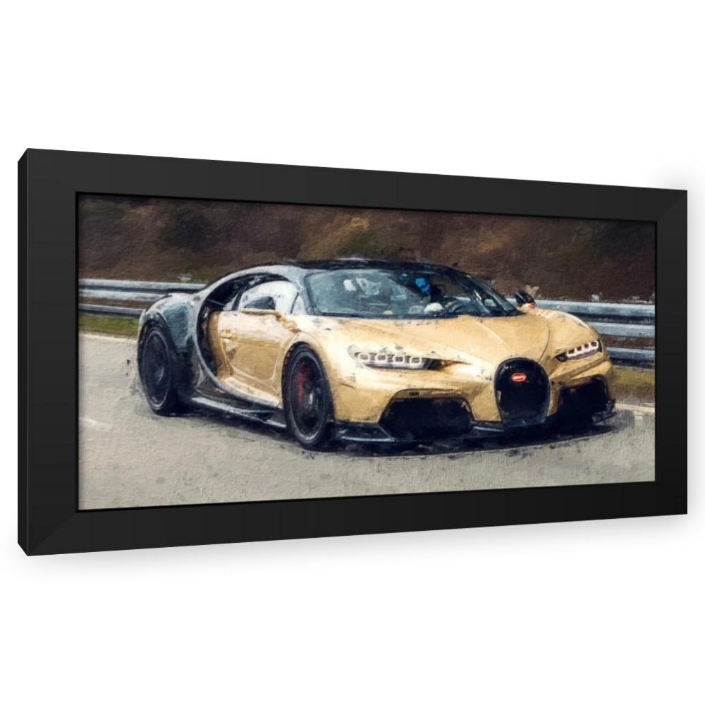 Stephen Chambers 24x14 Black Modern Wood Framed Wall Art Titled ...