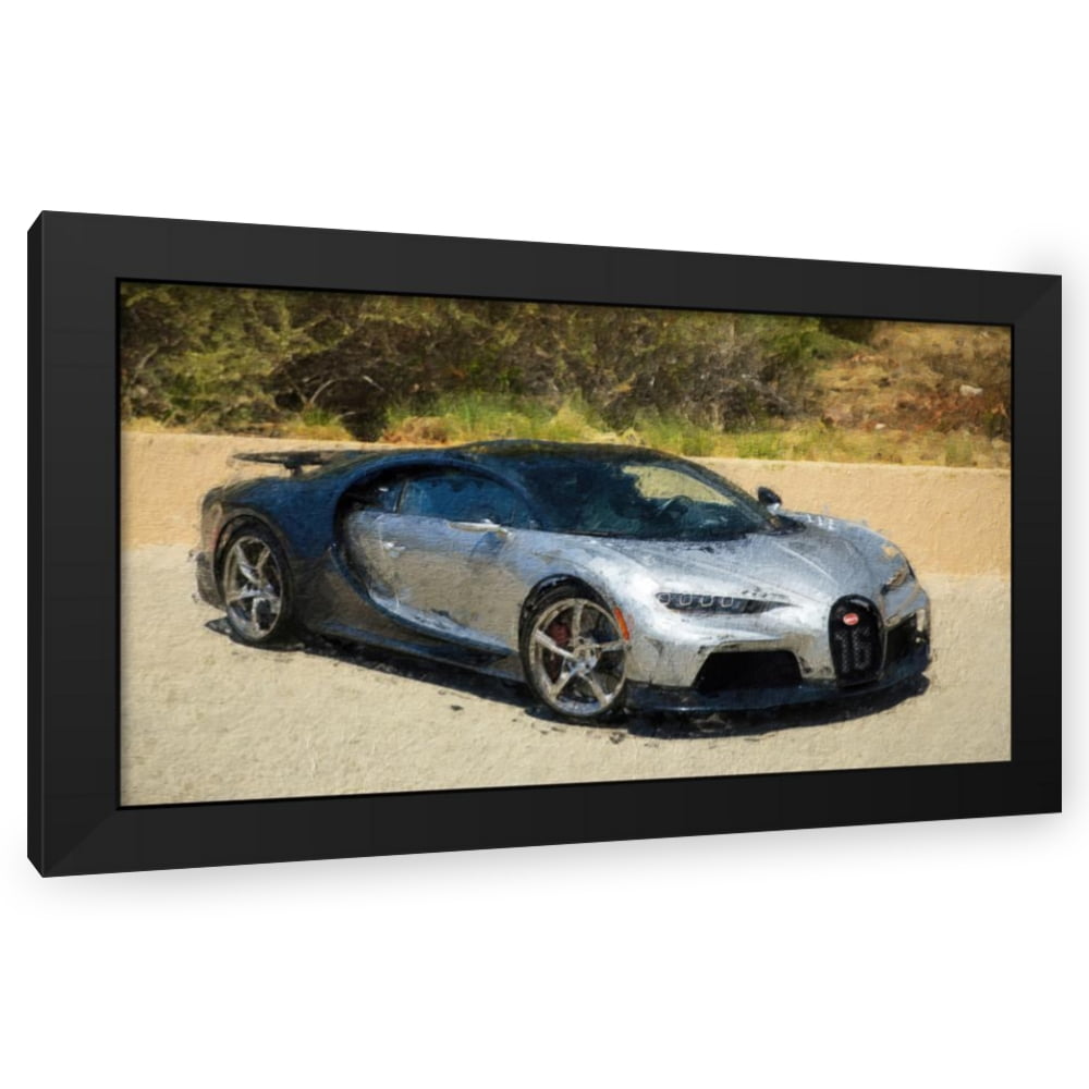 Stephen Chambers 24x15 Black Modern Wood Framed Wall Art Titled ...