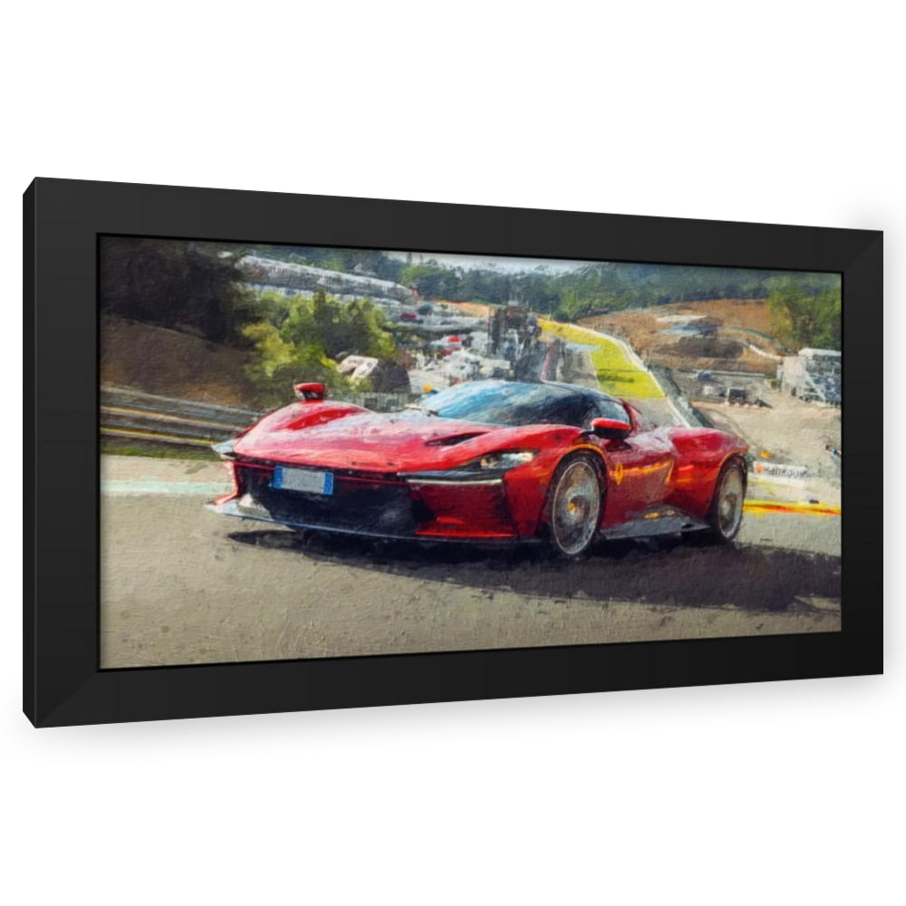 Stephen Chambers 24x15 Black Modern Wood Framed Wall Art Titled ...