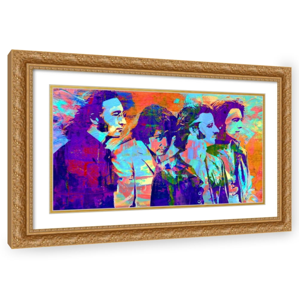 Stephen Chambers 24x15 Gold Ornate Wood Framed With Double Matting Wall ...