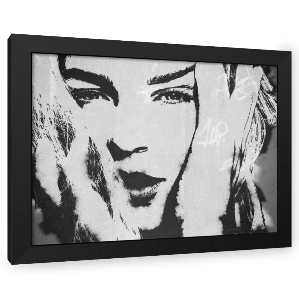 Stephen Chambers 24x19 Black Modern Wood Framed Wall Art Titled Anne