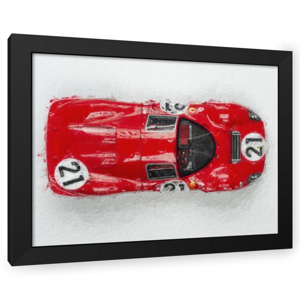 Stephen Chambers 24x19 Black Modern Wood Framed Wall Art Titled ...