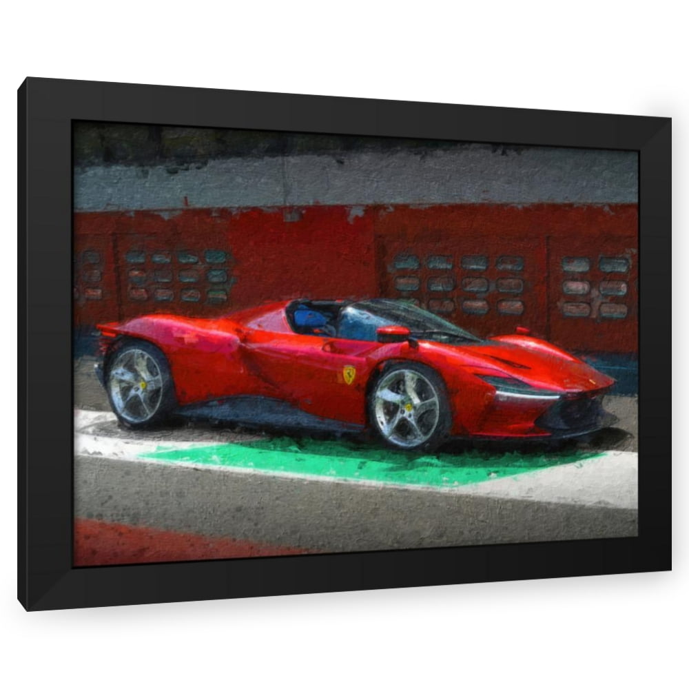 Stephen Chambers 24x19 Black Modern Wood Framed Wall Art Titled ...