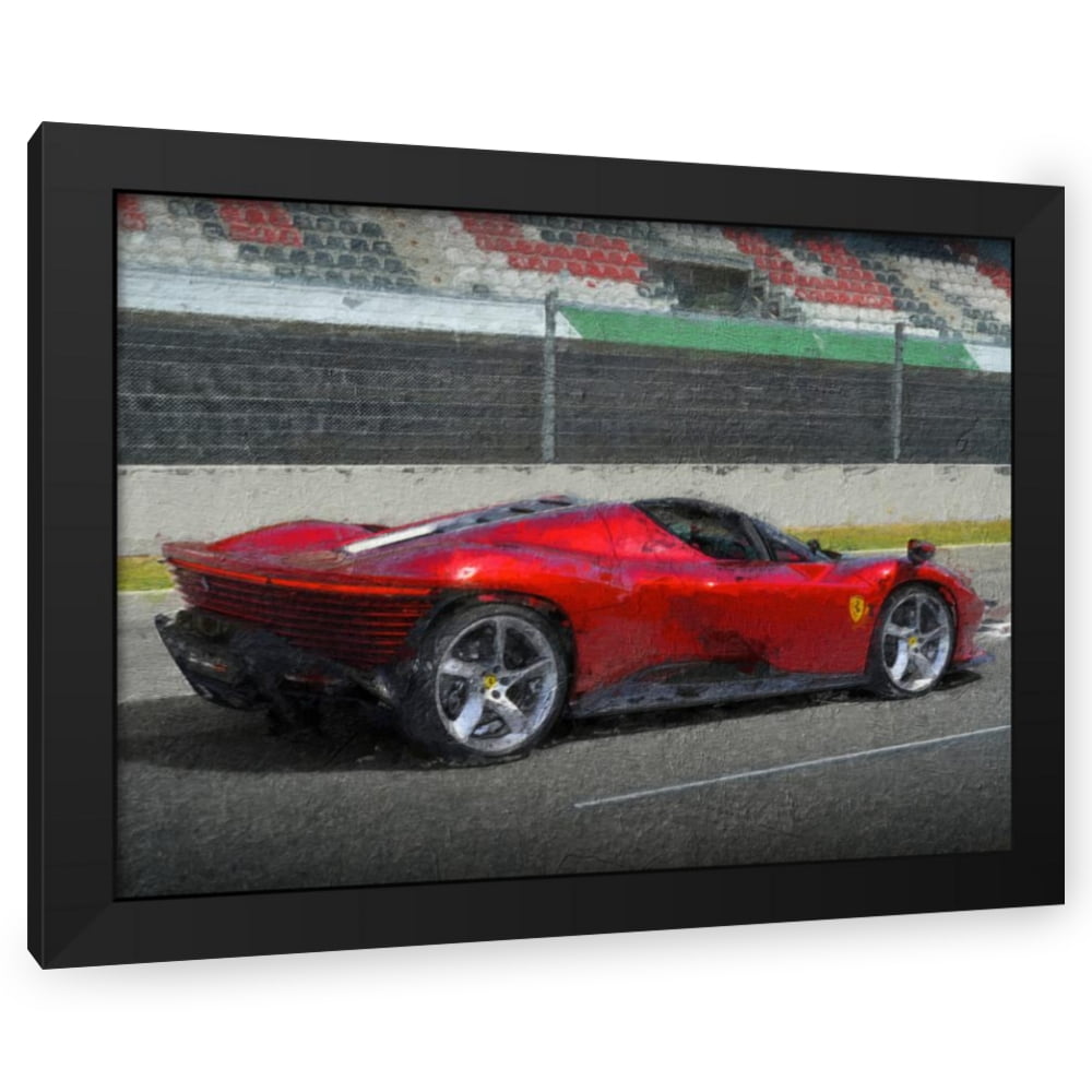 Stephen Chambers 24x19 Black Modern Wood Framed Wall Art Titled ...