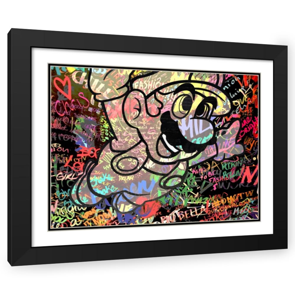 Stephen Chambers 24x19 Black Ornate Wood Framed With Double Matting ...