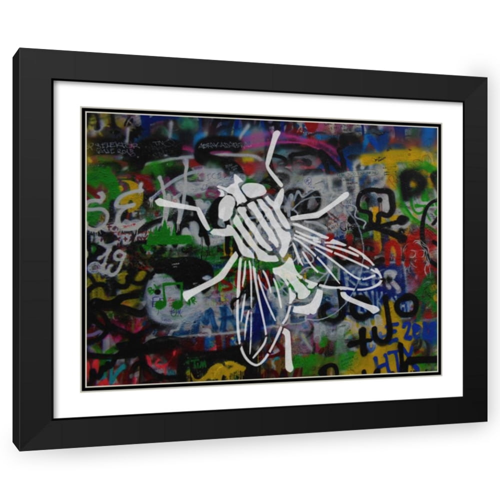 Stephen Chambers 24x19 Black Ornate Wood Framed With Double Matting ...