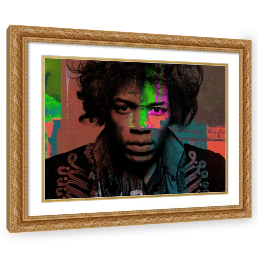 Stephen Chambers 24x19 Gold Ornate Wood Framed With Double Matting Wall ...