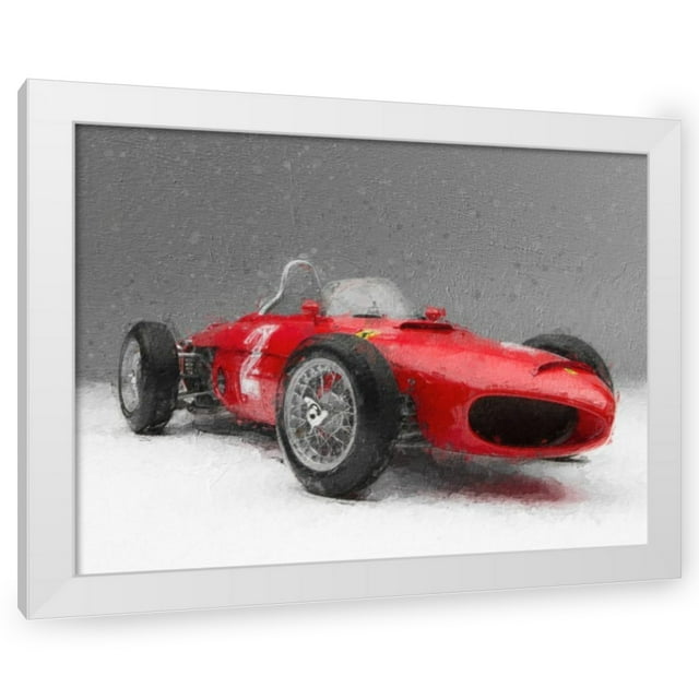 Stephen Chambers 24x19 White Modern Wood Framed Wall Art Titled ...