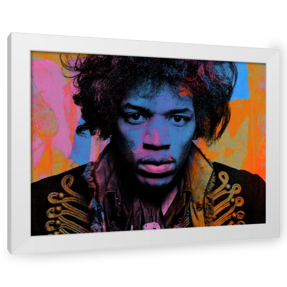 Stephen Chambers 24x19 White Modern Wood Framed Wall Art Titled ...