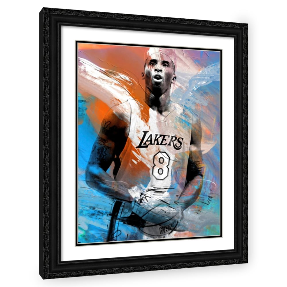 Stephen Chambers 25x32 Black Ornate Wood Framed With Double Matting ...