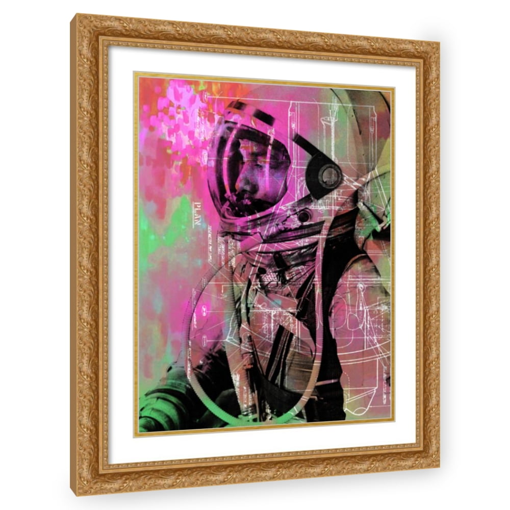 Stephen Chambers 25x32 Gold Ornate Wood Framed With Double Matting Wall ...