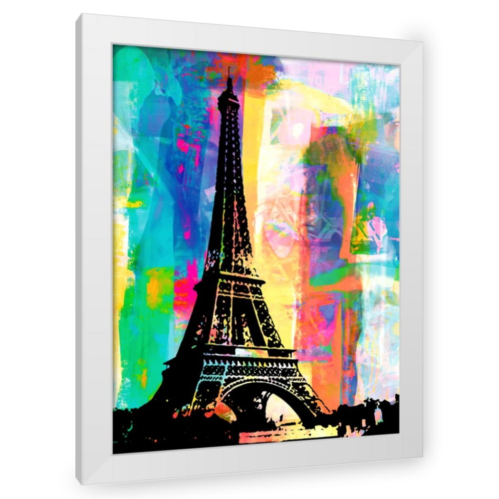 Stephen Chambers 25x32 White Modern Wood Framed Wall Art Titled ...