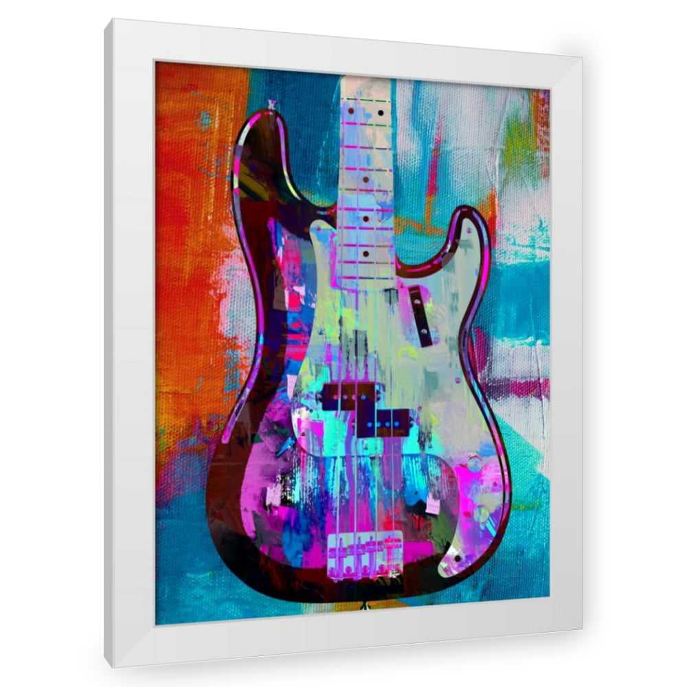 Stephen Chambers 25x32 White Modern Wood Framed Wall Art Titled ...