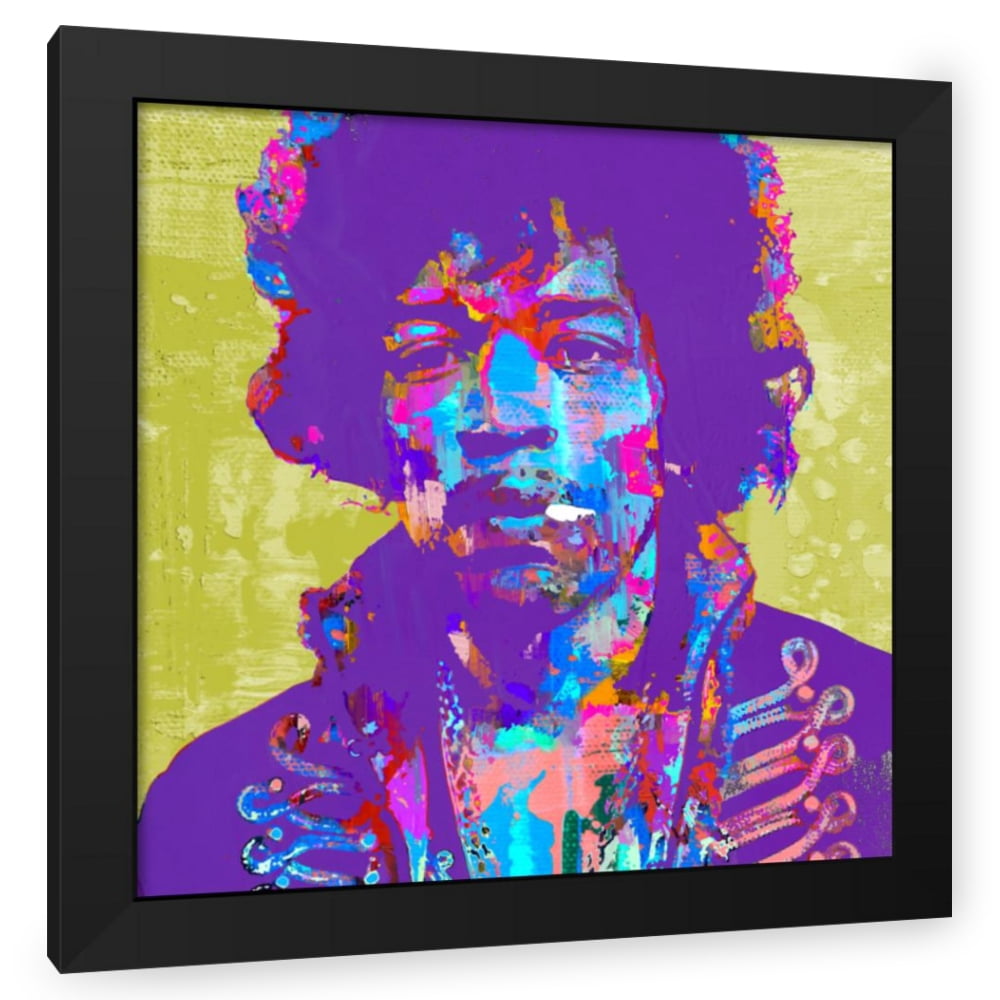 Stephen Chambers 26x26 Black Modern Wood Framed Wall Art Titled ...