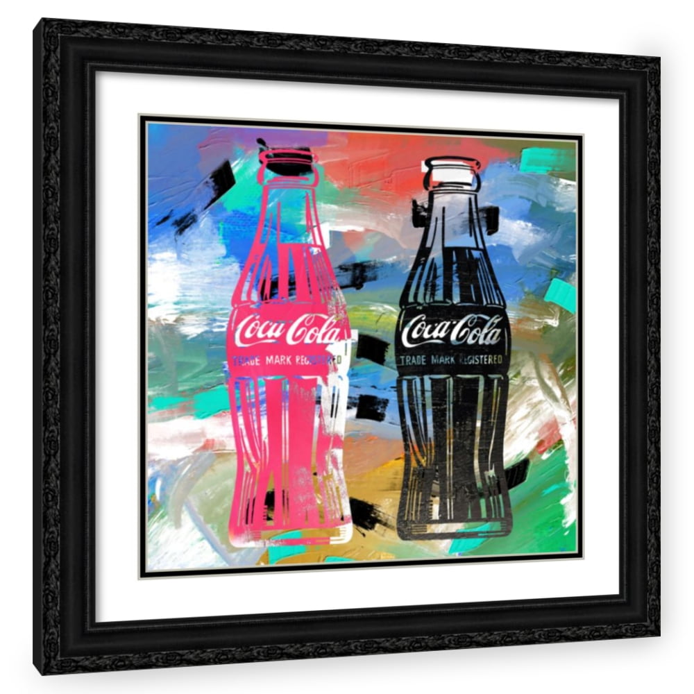 Stephen Chambers 26x26 Black Ornate Wood Framed With Double Matting ...