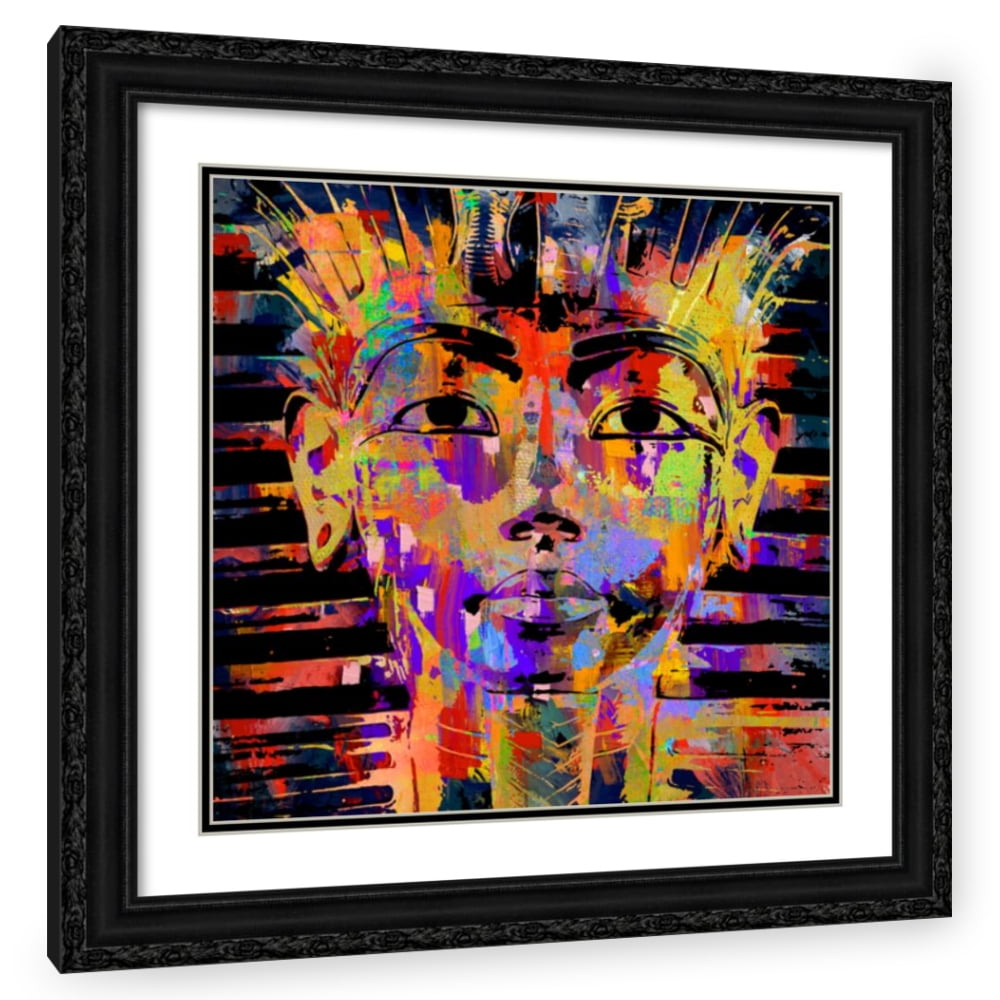 Stephen Chambers 26x26 Black Ornate Wood Framed With Double Matting ...