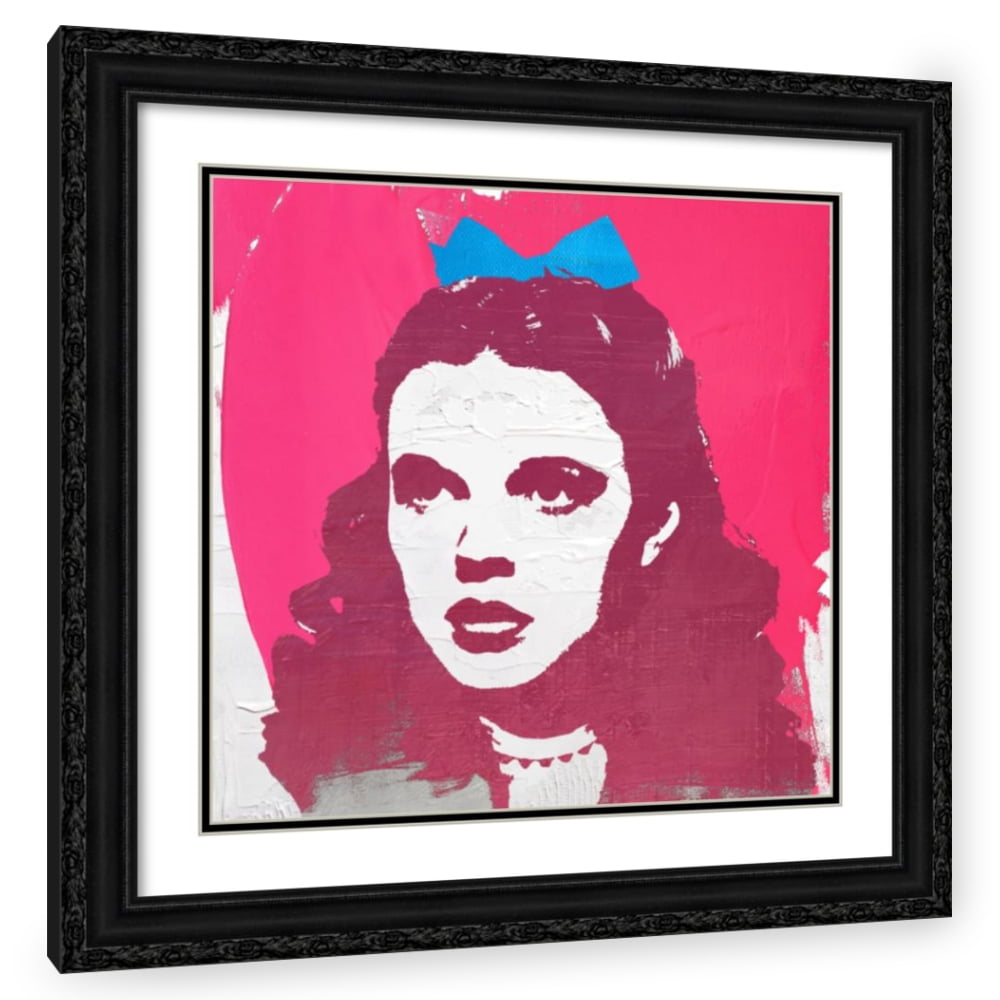 Stephen Chambers 26x26 Black Ornate Wood Framed With Double Matting ...