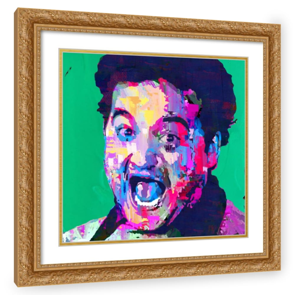 Stephen Chambers 26x26 Gold Ornate Wood Framed With Double Matting Wall ...