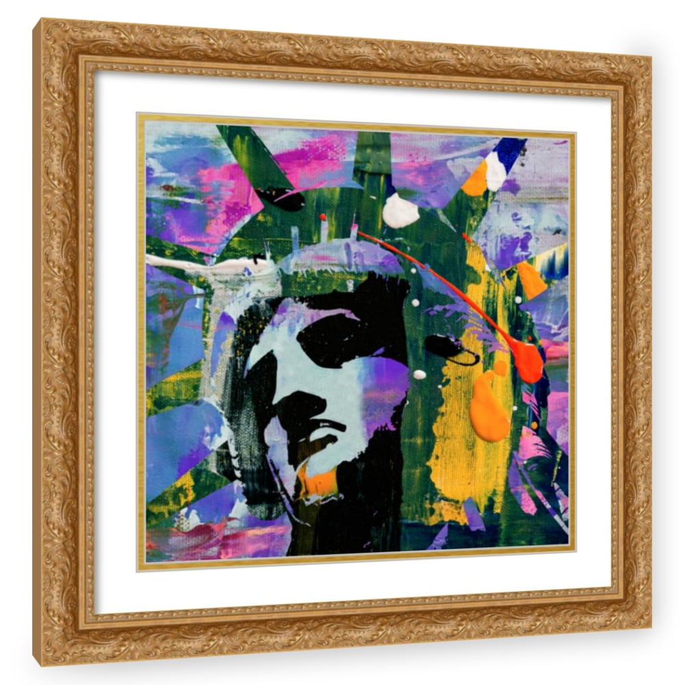 Stephen Chambers 26x26 Gold Ornate Wood Framed With Double Matting Wall ...