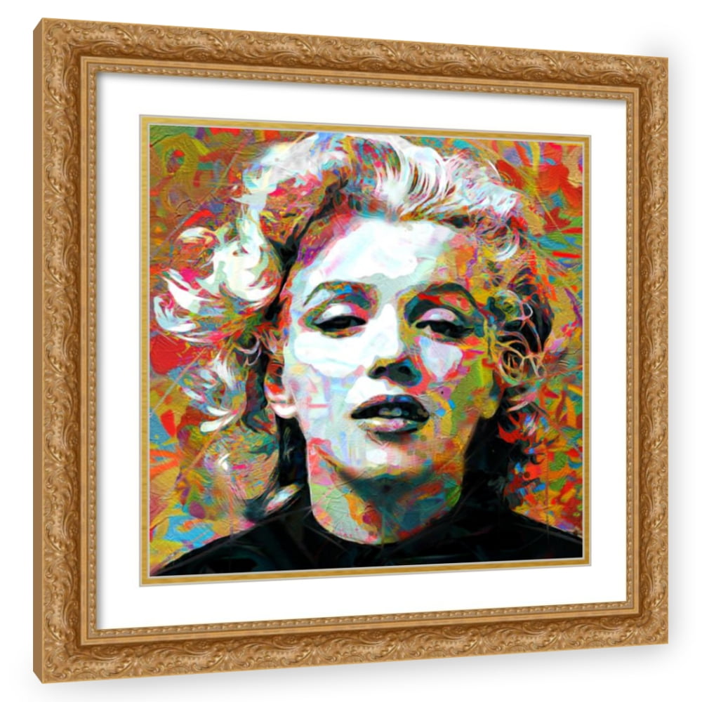 Stephen Chambers 26x26 Gold Ornate Wood Framed With Double Matting Wall ...