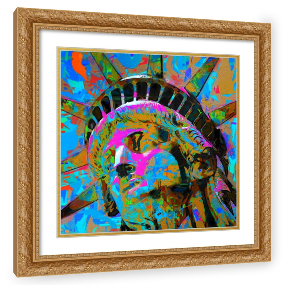 Stephen Chambers 26x26 Gold Ornate Wood Framed With Double Matting Wall ...