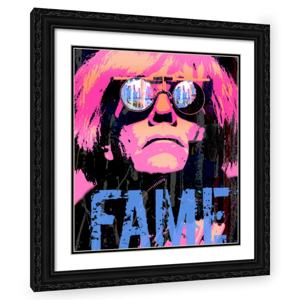 Stephen Chambers 26x30 Black Ornate Wood Framed With Double Matting ...