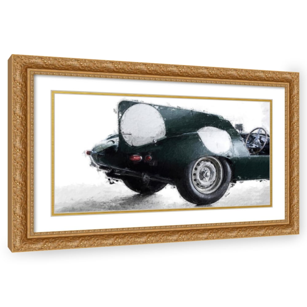 Stephen Chambers 32x19 Gold Ornate Wood Framed With Double Matting Wall ...