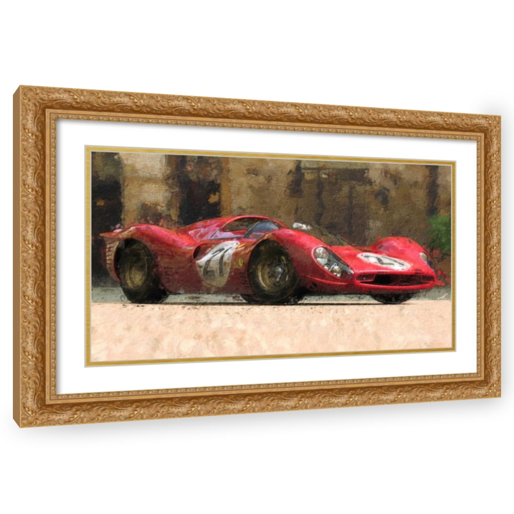 Stephen Chambers 32x20 Gold Ornate Wood Framed With Double Matting Wall ...