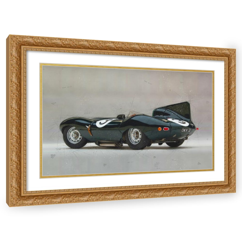Stephen Chambers 32x22 Gold Ornate Wood Framed With Double Matting Wall ...