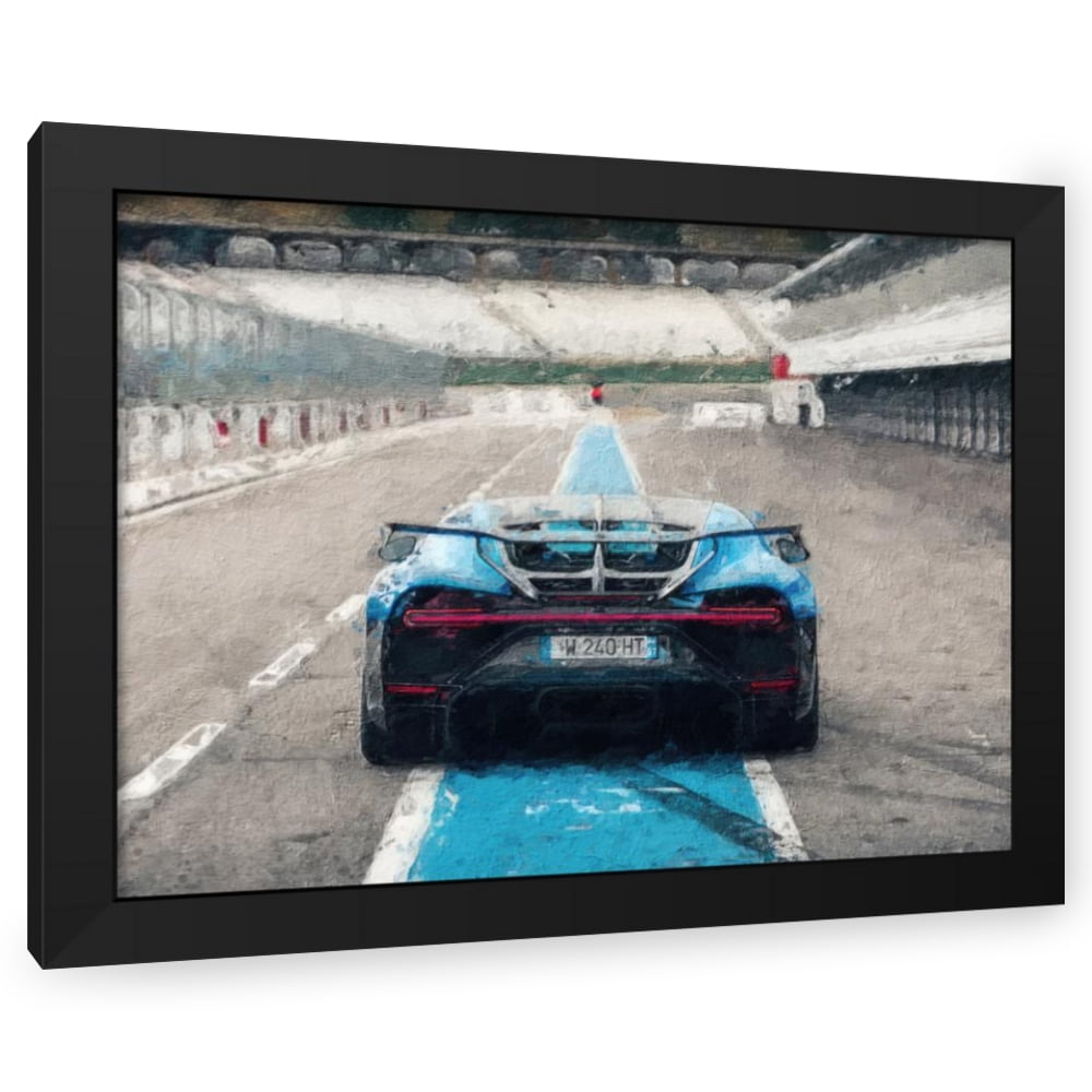 Stephen Chambers 32x25 Black Modern Wood Framed Wall Art Titled ...