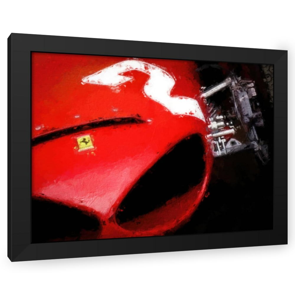 Stephen Chambers 32x25 Black Modern Wood Framed Wall Art Titled ...