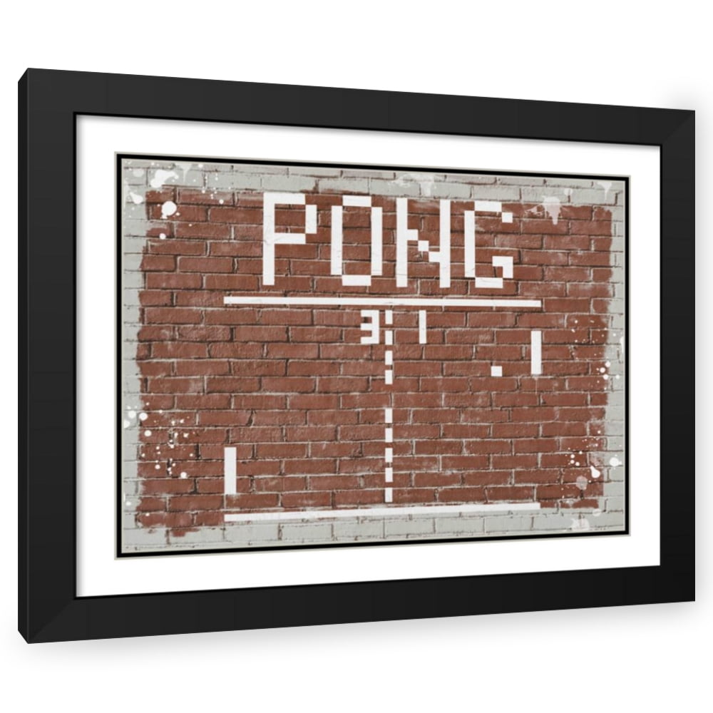 Stephen Chambers 32x25 Black Ornate Wood Framed With Double Matting ...