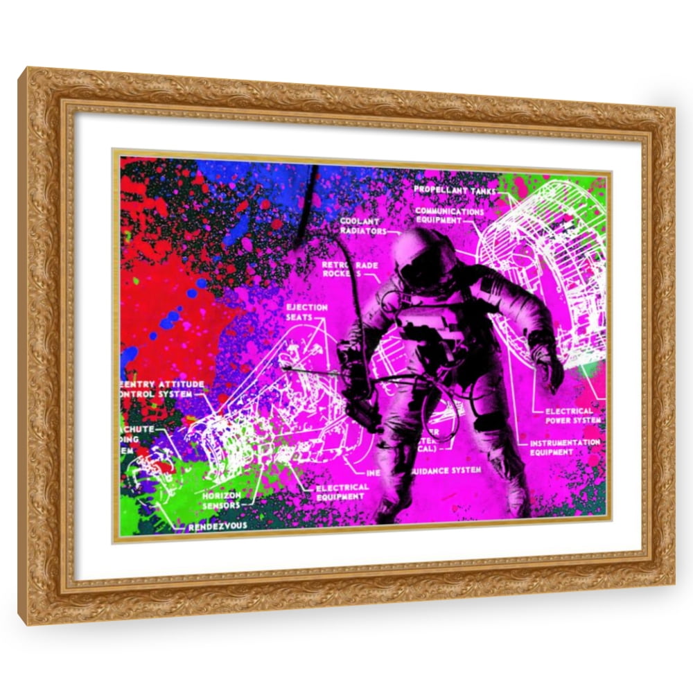 Stephen Chambers 32x25 Gold Ornate Wood Framed With Double Matting Wall ...