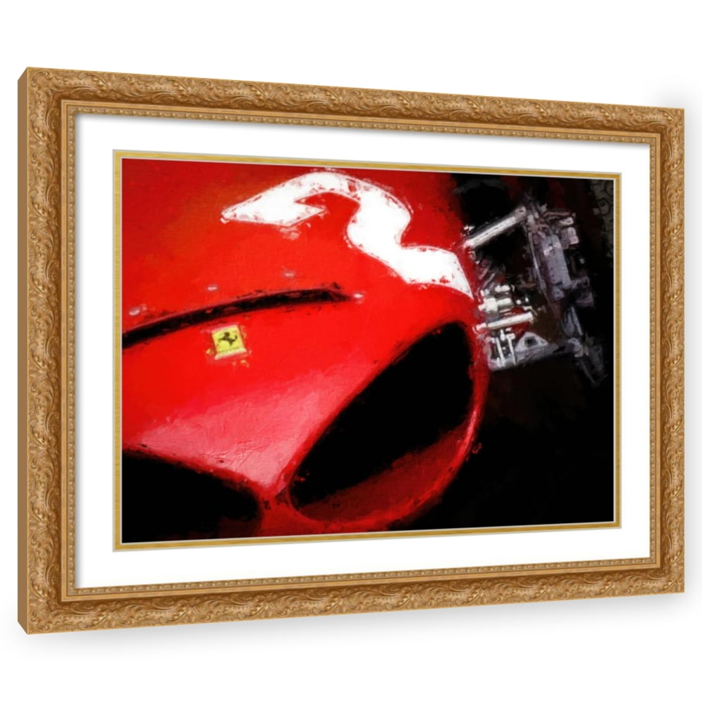 Stephen Chambers 32x25 Gold Ornate Wood Framed With Double Matting Wall ...