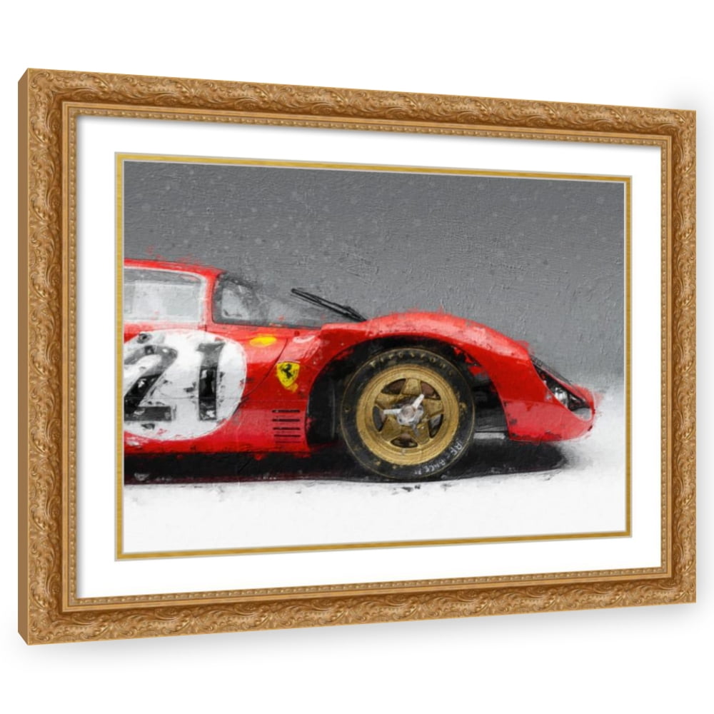 Stephen Chambers 32x25 Gold Ornate Wood Framed With Double Matting Wall ...