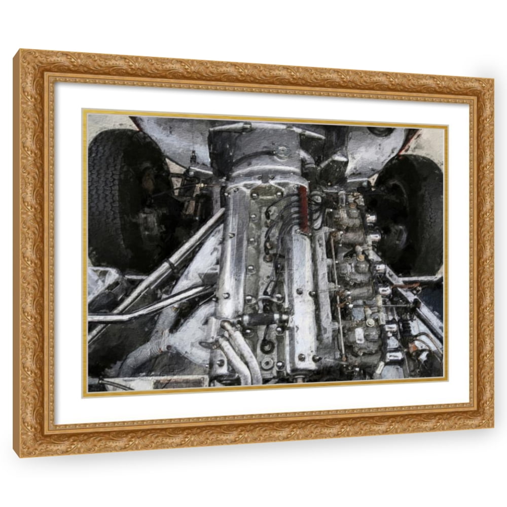 Stephen Chambers 32x25 Gold Ornate Wood Framed With Double Matting Wall ...