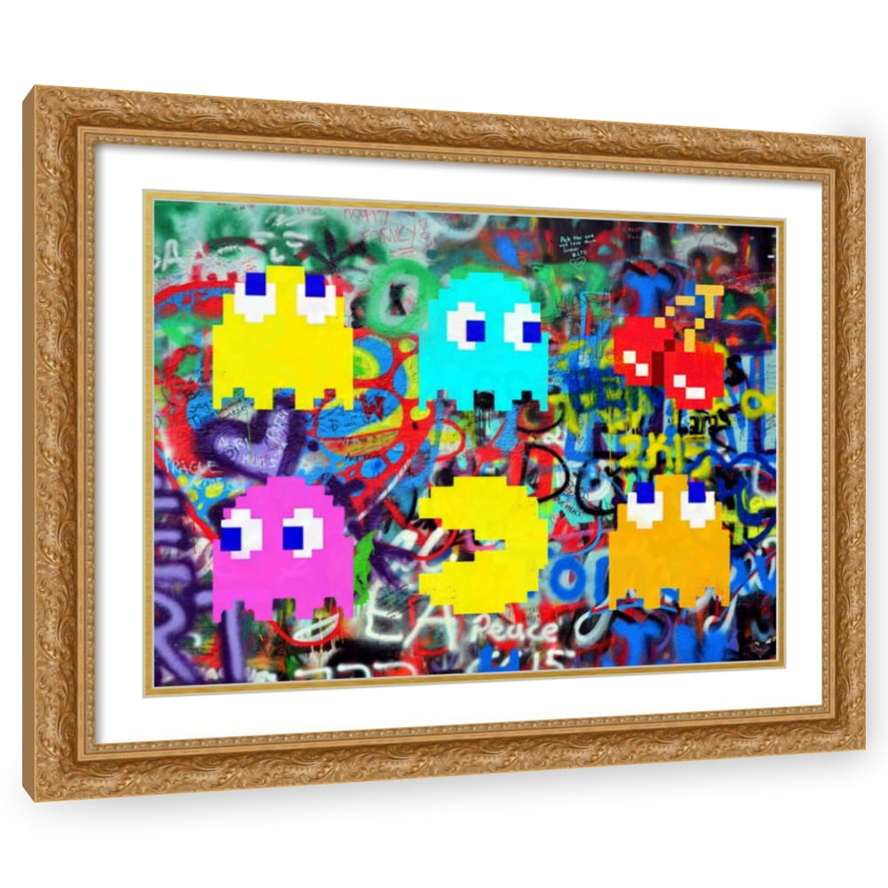 Stephen Chambers 32x25 Gold Ornate Wood Framed With Double Matting Wall ...