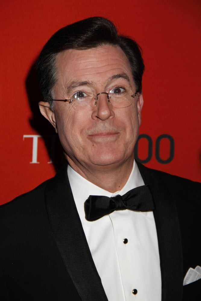 Stephen Colbert At Arrivals For Time 100 Gala Photo Print - Walmart.com