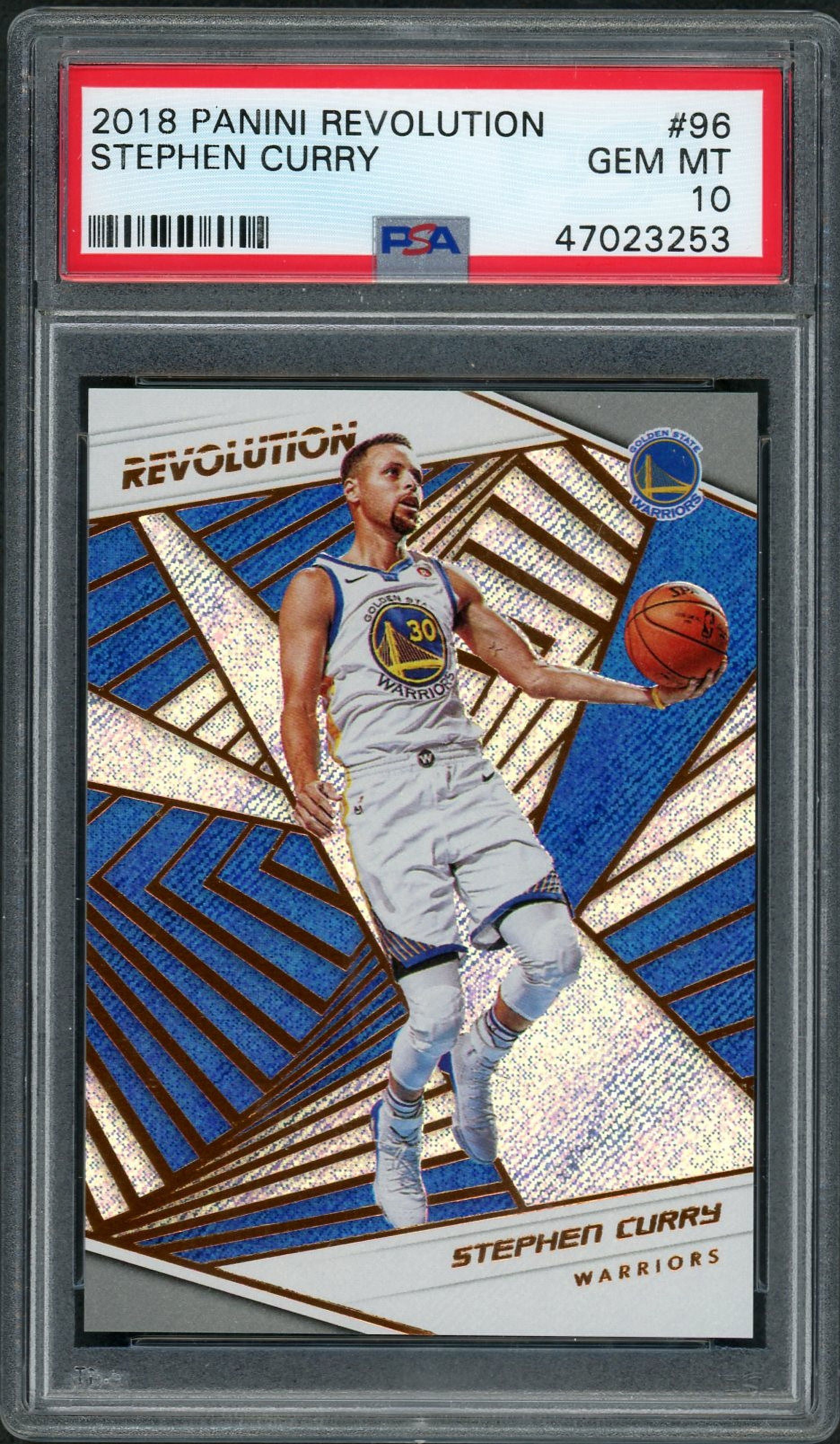 Stephen Curry 2018 Panini Revolution Basketball Card #96 Graded PSA 10 ...