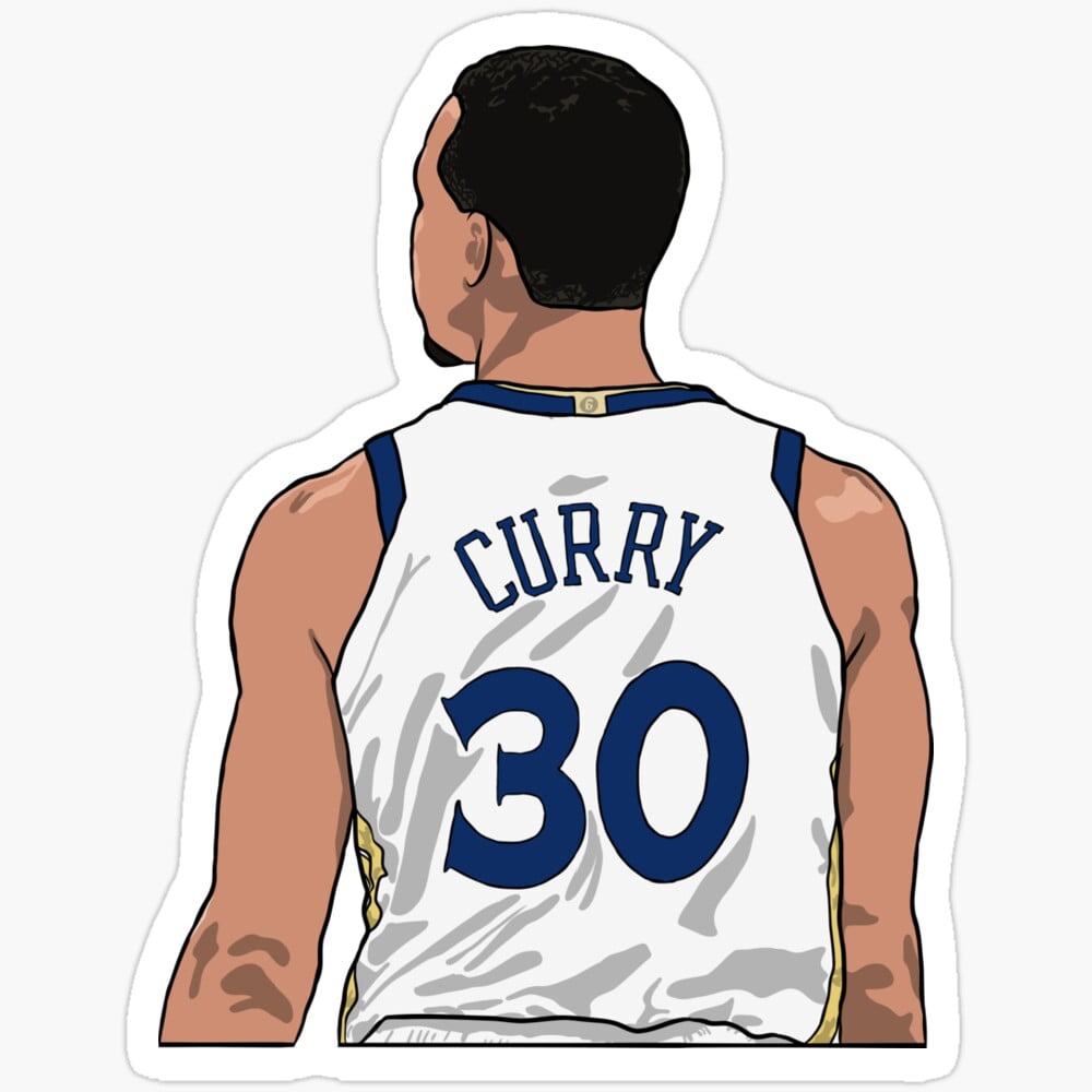 Stephen Curry Back-To Sticker Phone Decal Water Bottle Stickers Car ...