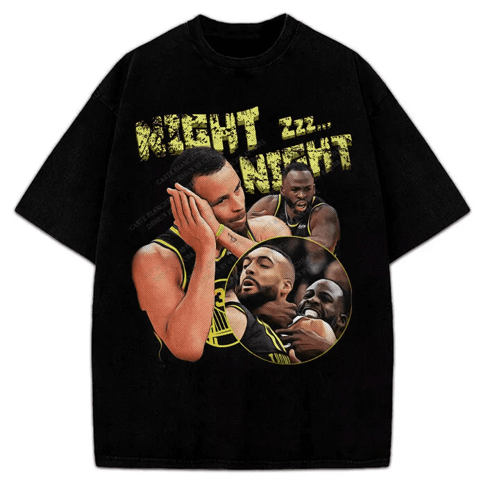 Stephen! Curry! Draymond Green Rudy Gobert Night Night Custom Design ...